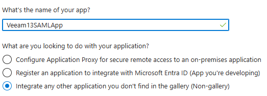 Configuring SAML authentication with Veeam Software Appliance V13 for ...